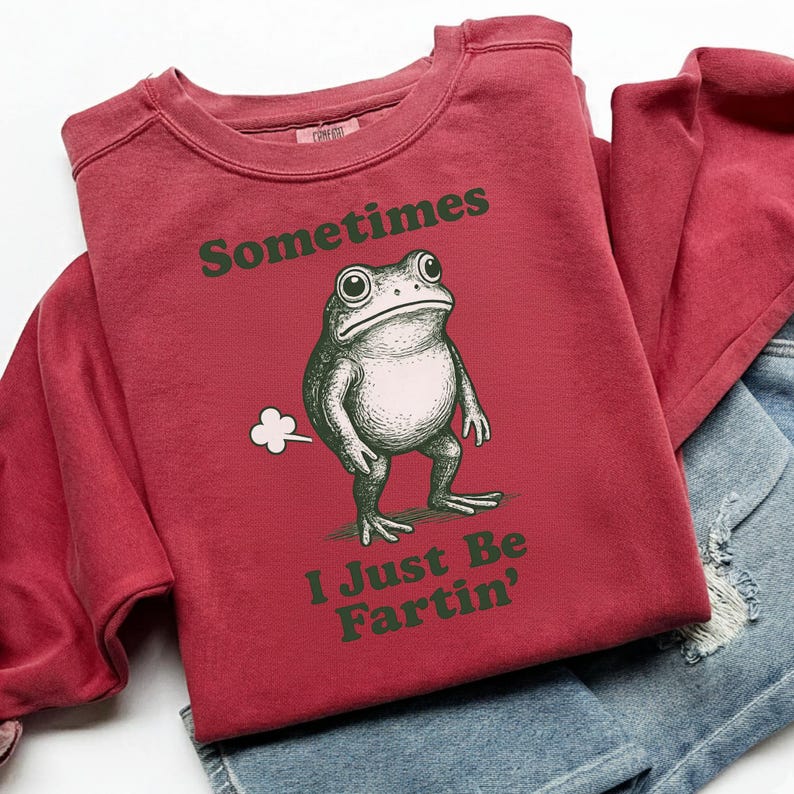 Funny Farting Frog Meme PNG, Humor Graphic (digital Download - Etsy