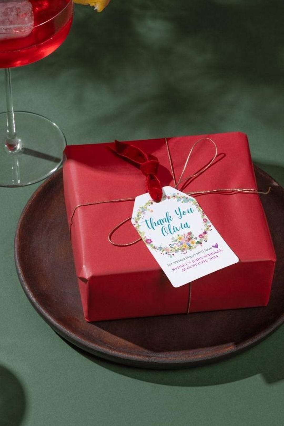 Thank You Tag/ Baby Shower Return Favour - Etsy