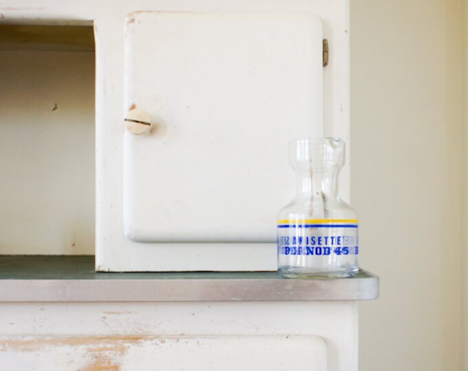 Vintage French Anisette Pernod 45 Water Pitcher, Bistro Style - Etsy