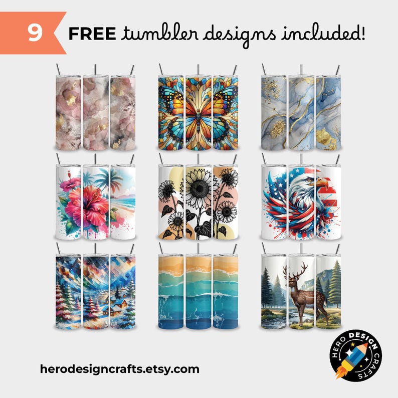 Floral Watercolor Poodle Tumbler Wrap PNG | Cute Poodle 20oz Skinny ...
