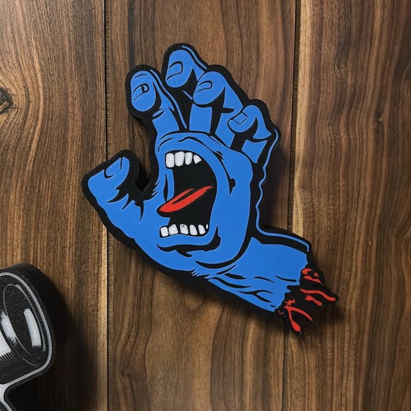 Screaming Santa - Etsy
