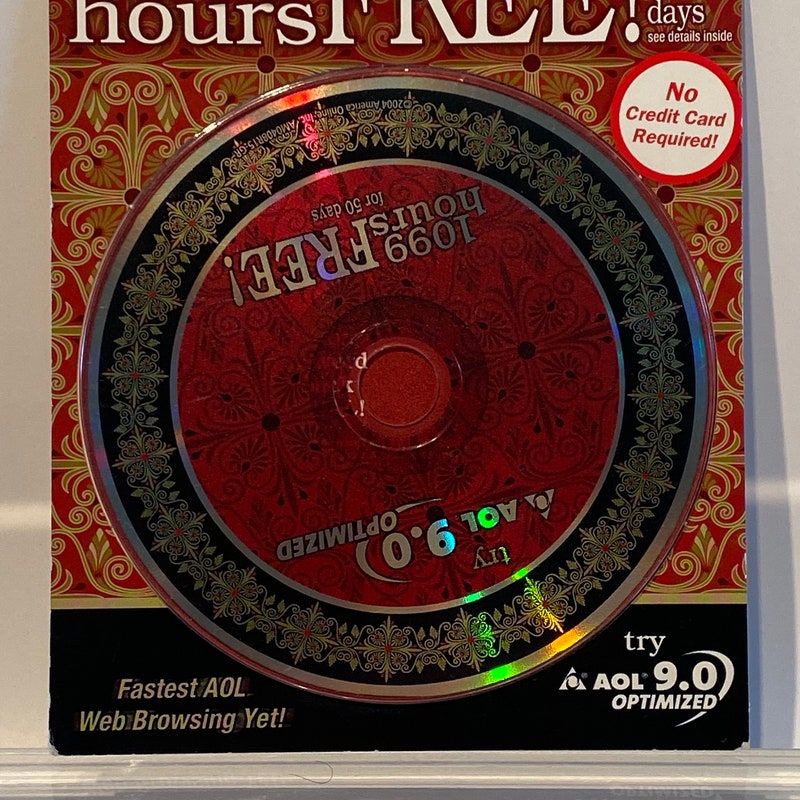 Aol Cd - Etsy