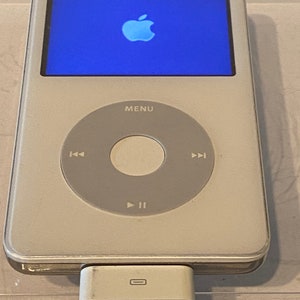 Sale ! APPLE IPOD Silver White 30gb Early iPhone Style 2000s Vintage ...
