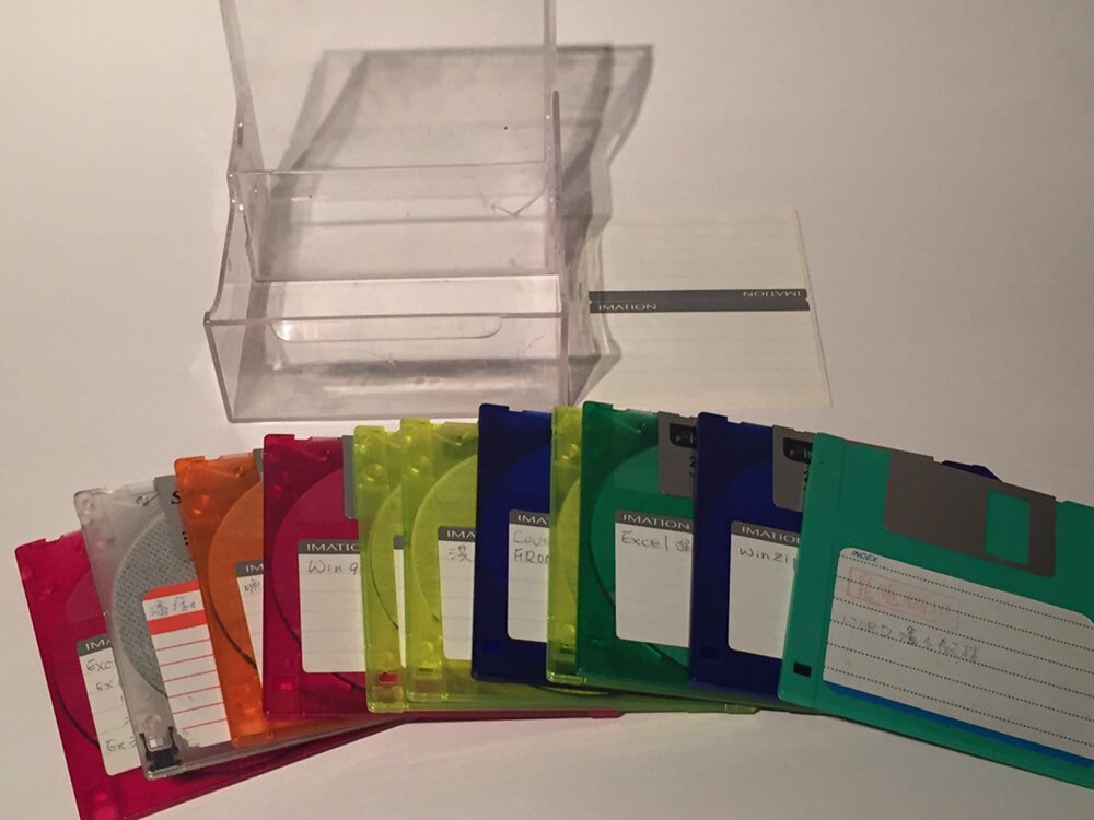 Sale 1990s 3.5 Floppy Disks Windows 98 Excel 90s 80s Computer Discs Pc ...