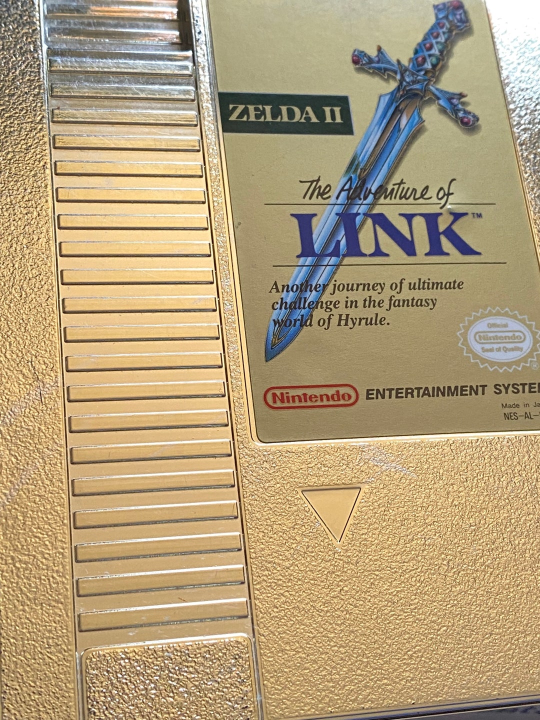 Sale NES Gold ZELDA II 2 the Adventure of Link Legend Original Nintendo ...