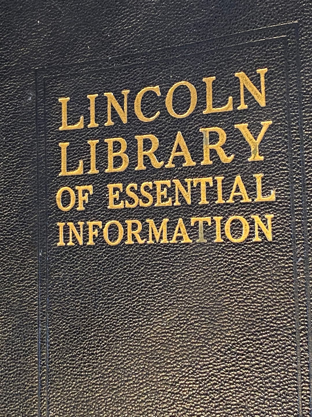 Sale ! Lincoln Library of Essential Information First Edition 1924 1945 ...