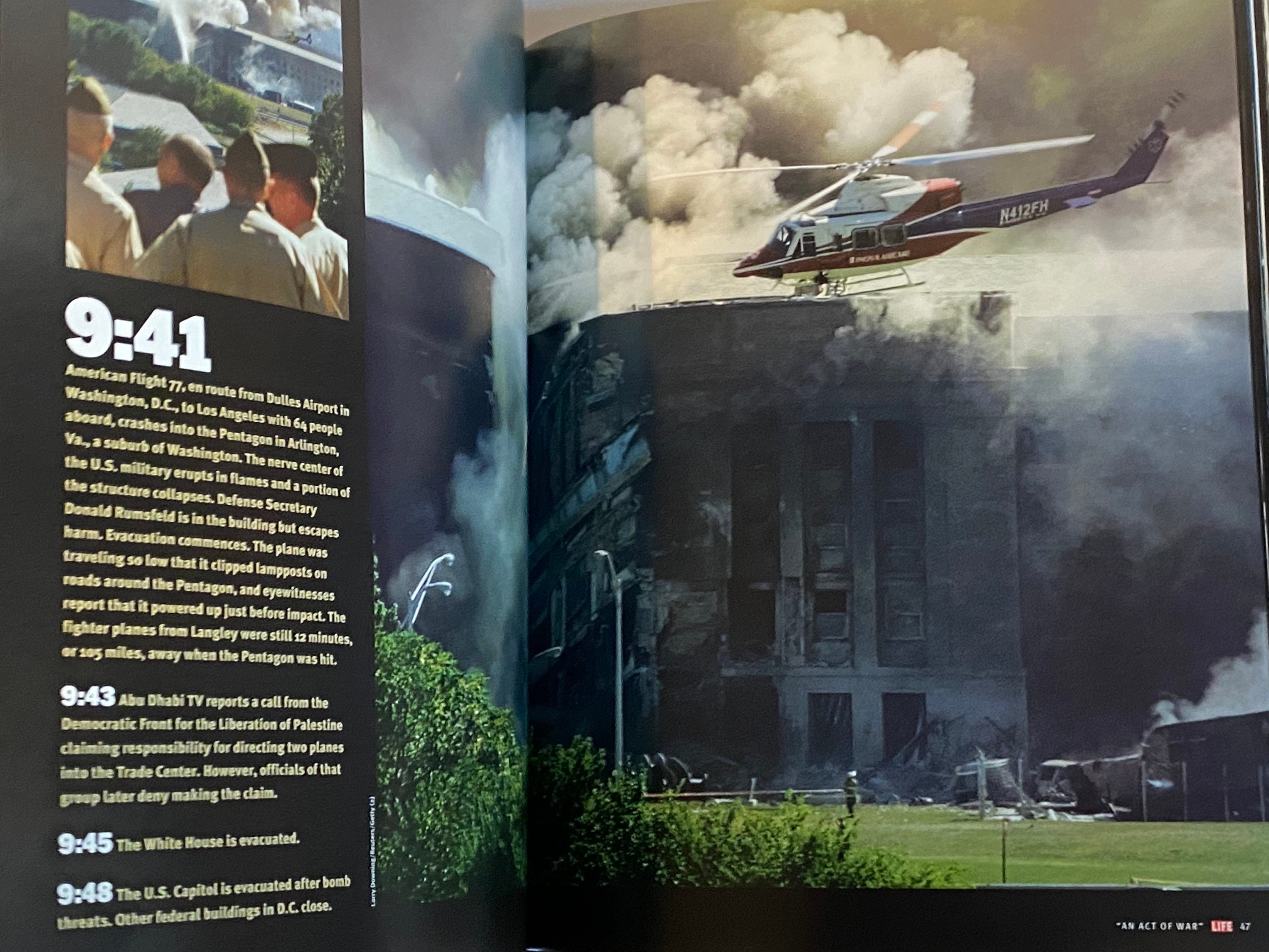 Sale ONE NATION America Remembers September 11th 2001 Book Sept 11 ...