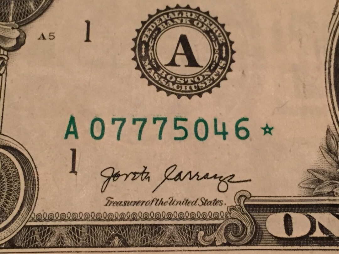 SALE ! Rare Triple 777 Error *star Note Dollar Bill 2017 ‘A’ Series ...