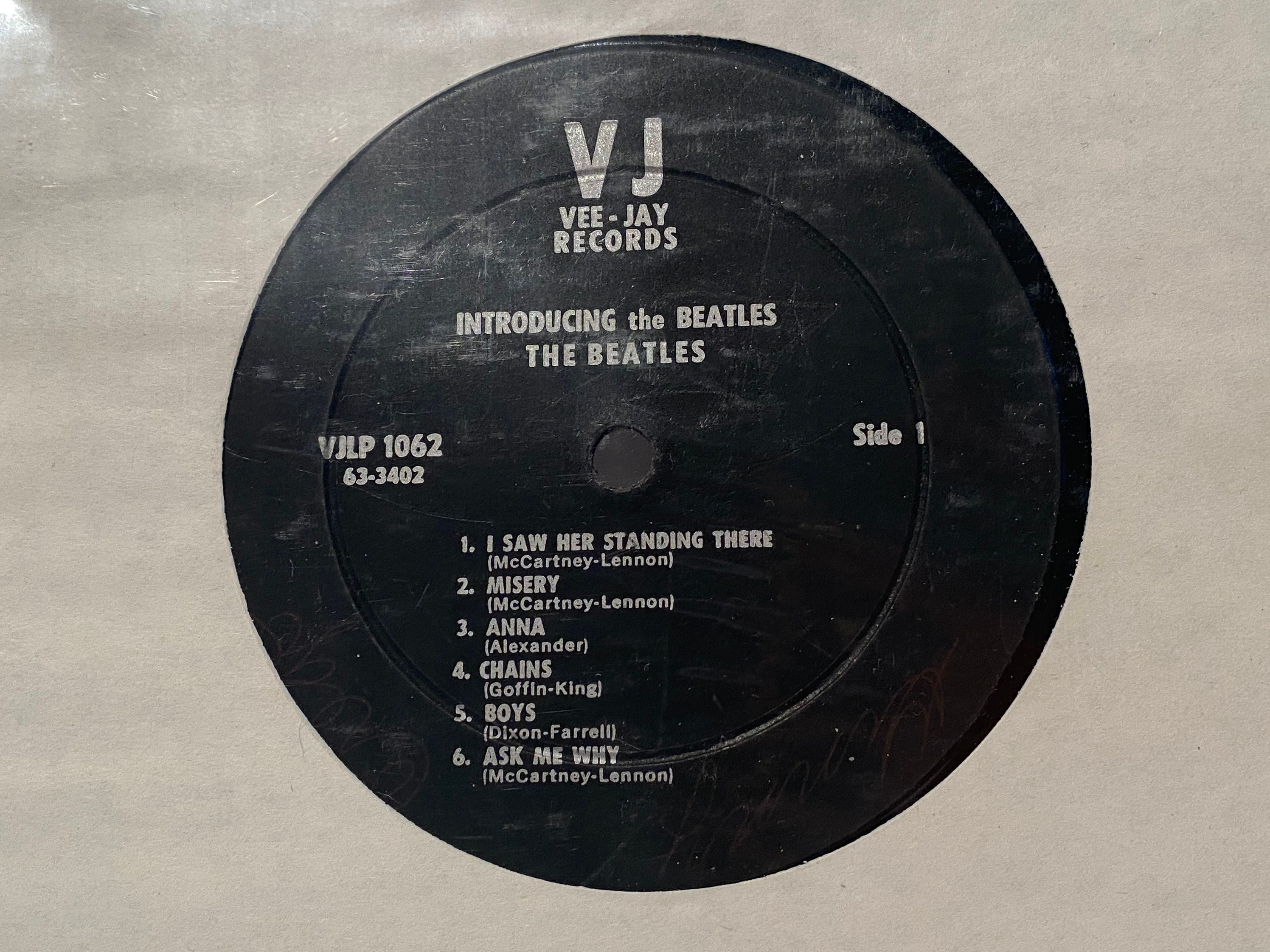 Sale VJLP 1062 Meet the BEATLES Record Albums Record Lp Only Version ...