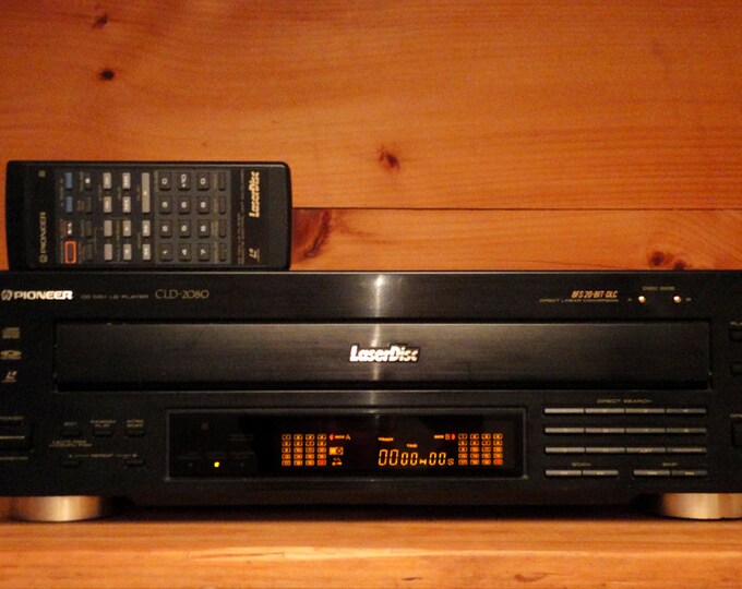 RARE Pioneer Laser Laserdisc Laser Disc Ld Cd Player Video Digital HQ ...