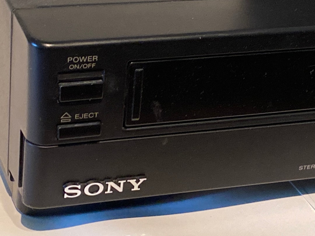 Sale SONY HQ Vcr Vhs Stereo Video Cassette Recorder SLV-585HF & Jog ...