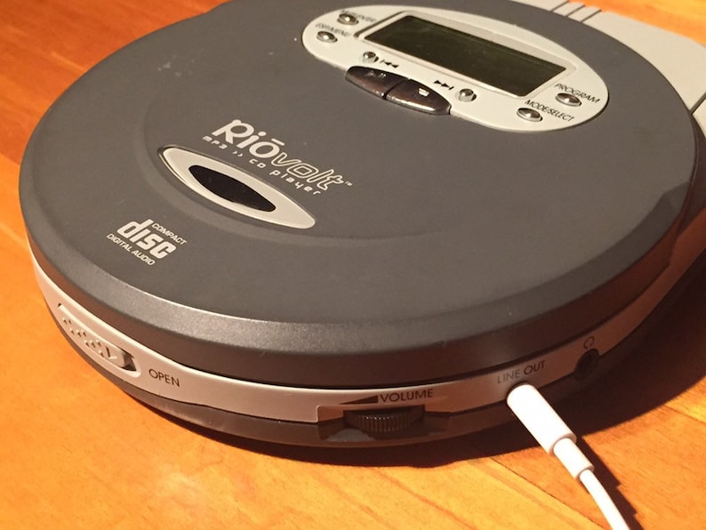 SALE Portable Cd Player Rio Volt Mp3 Digital Portable CD - Etsy