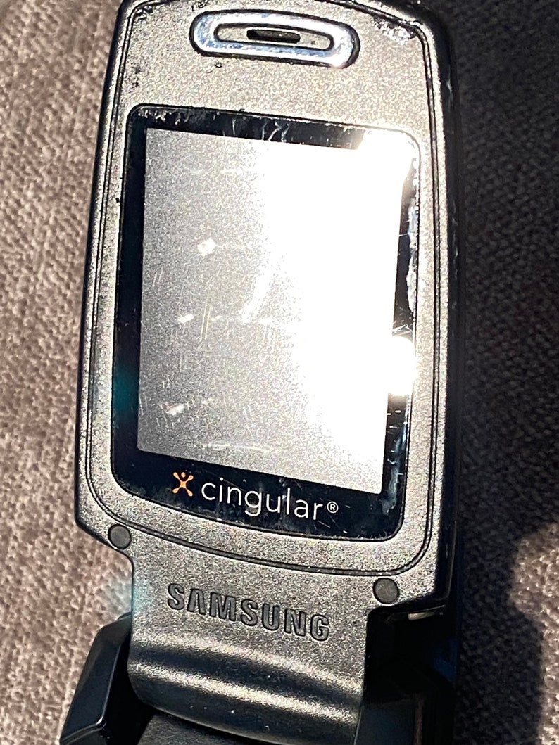 SALE 1990s 90s Vintage Flip Phone Samsung Cingular Black - Etsy