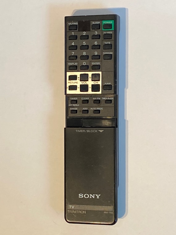 Sony Crt Tv Remote