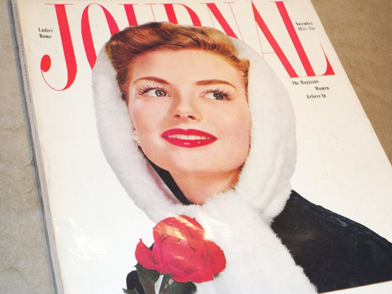Sale 1955 Ladies Home JOURNAL November 1955 Complete - Etsy