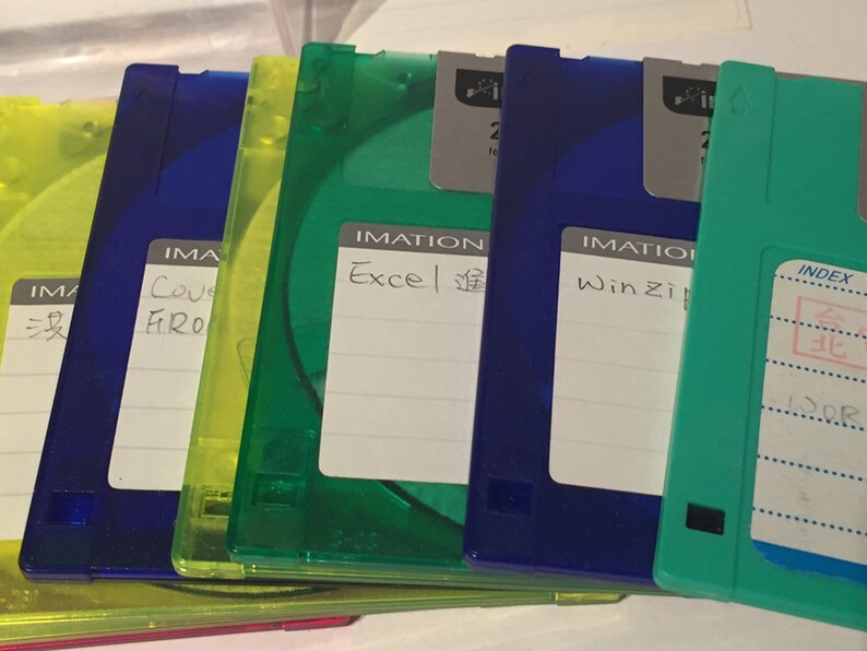 Sale 1990s 3.5 Floppy Disks Windows 98 Excel 90s 80s Computer Discs Pc ...