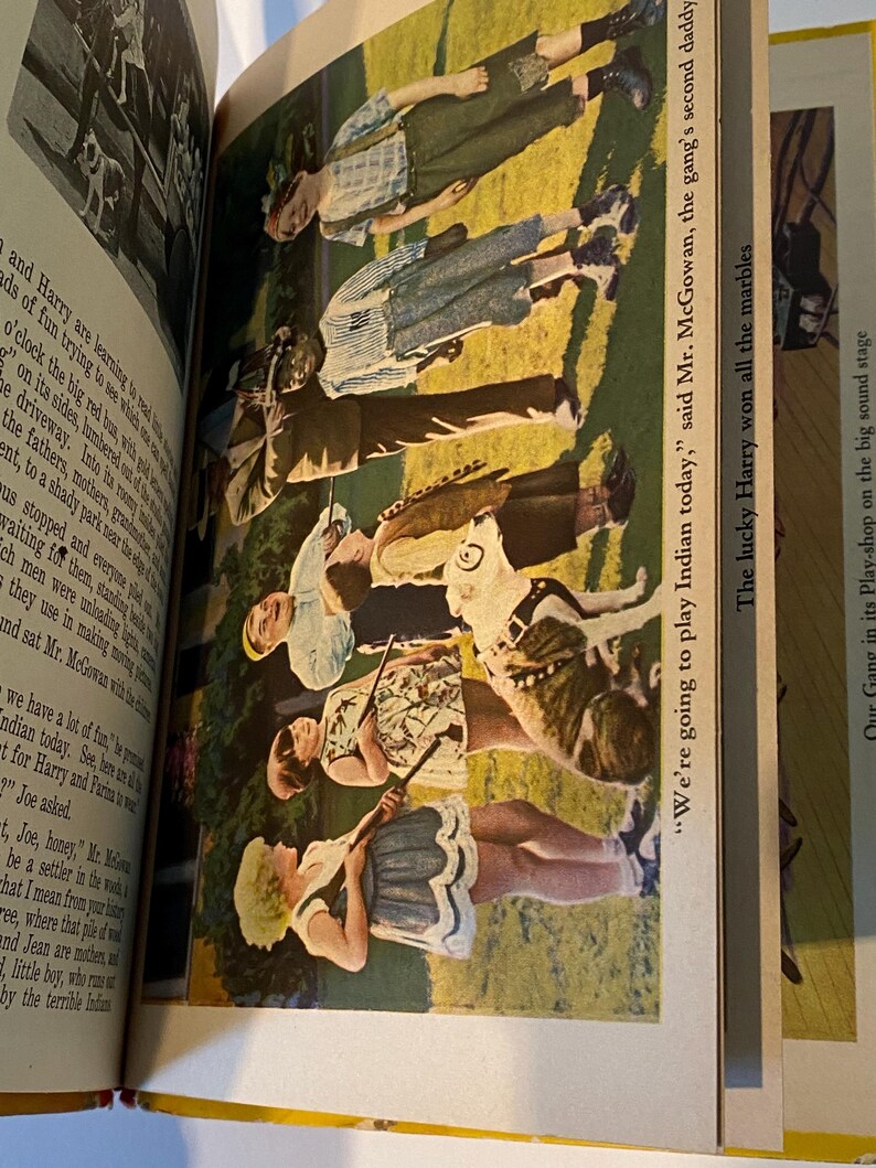 Sale 1929 A Story of Gang Little Rascals Book Color Photos Behind the ...