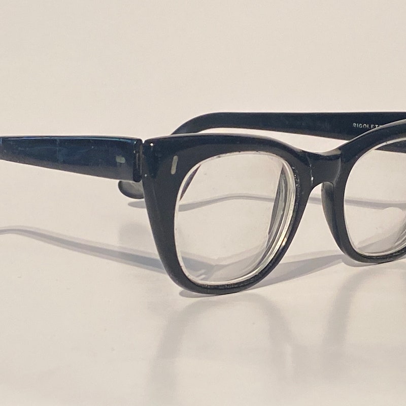 Black 40s Glasses - Etsy