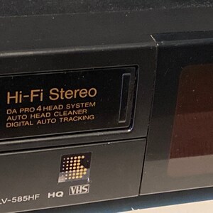 Sale ! SONY HQ Vcr Vhs Stereo Video Cassette Recorder SLV-585HF & Jog ...