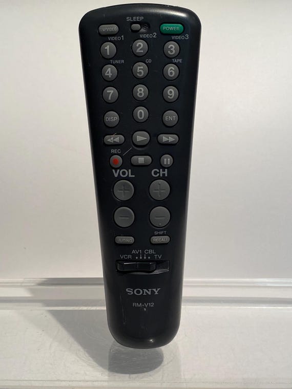 Sony Crt Tv Remote