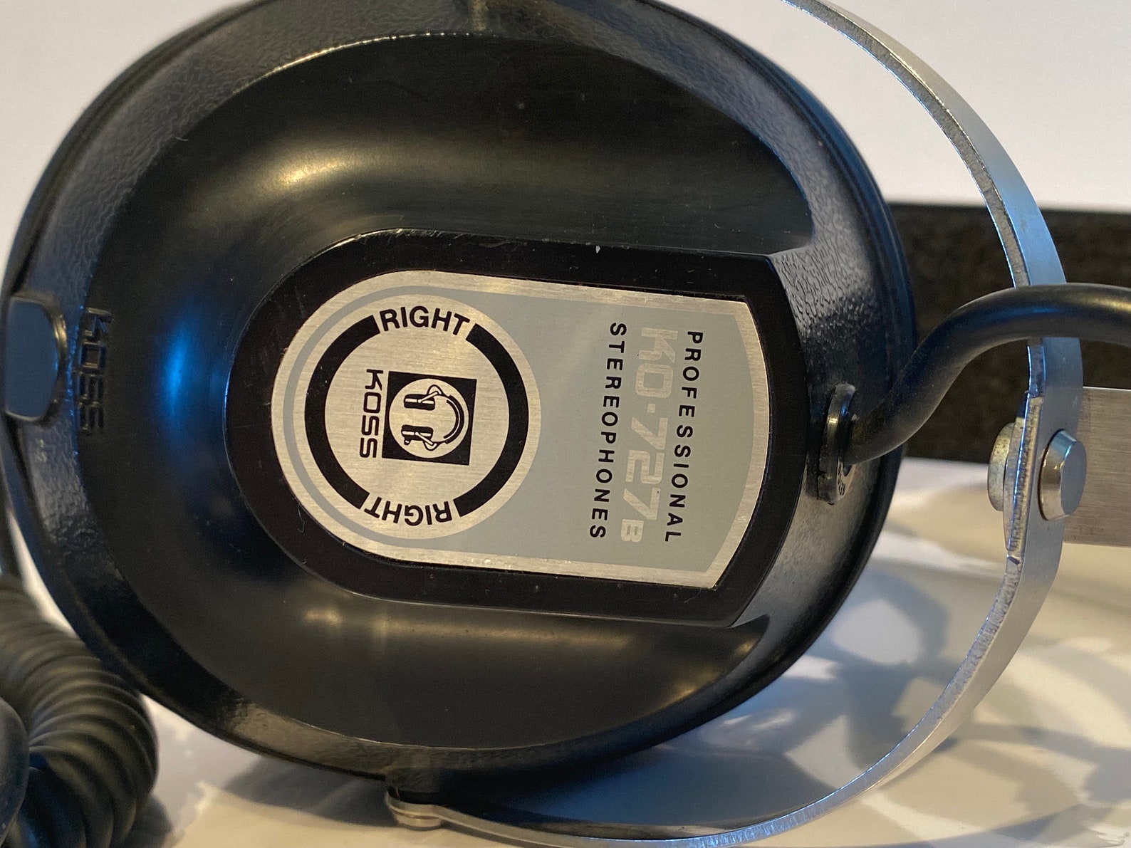 Sale 1970s New Nos Professional KOSS Ko-727b Stereo Headphones Original ...