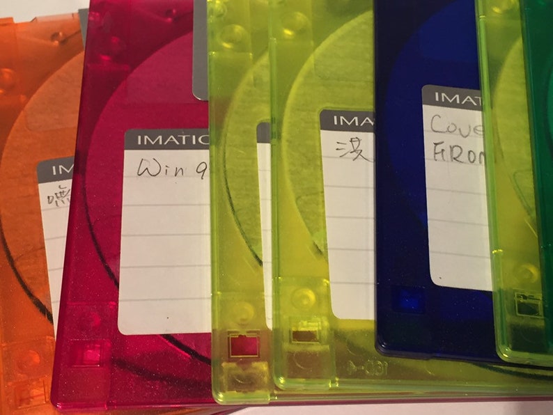 Sale 1990s 3.5 Floppy Disks Windows 98 Excel 90s 80s Computer Discs Pc ...