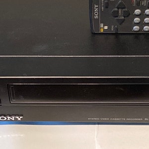 Sale ! SONY HQ Vcr Vhs Stereo Video Cassette Recorder SLV-585HF & Jog ...