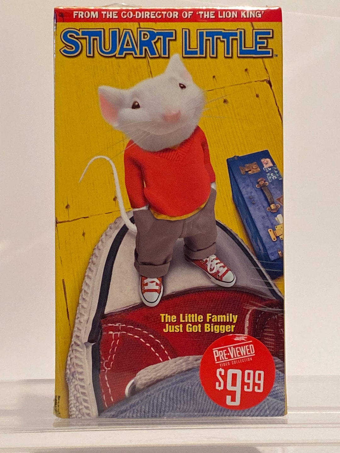 Sale ! SEALED Stuart Little 1999 Kids Movie Box Columbia Pictures Vhs ...