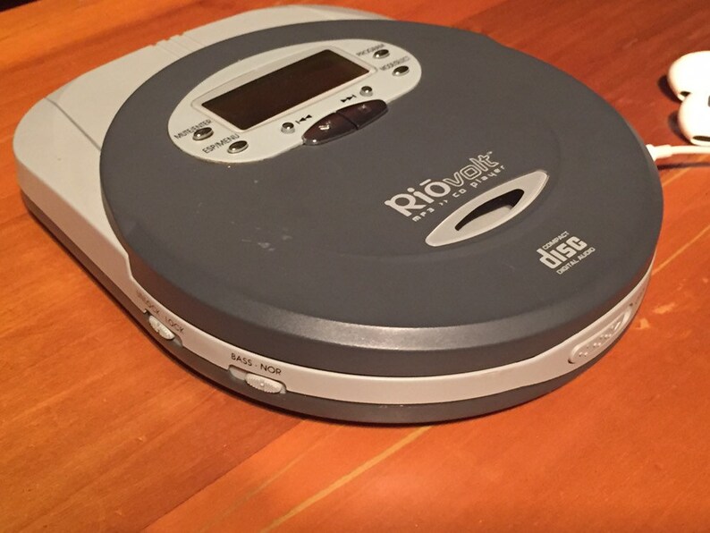 SALE Portable Cd Player Rio Volt Mp3 Digital Portable CD - Etsy