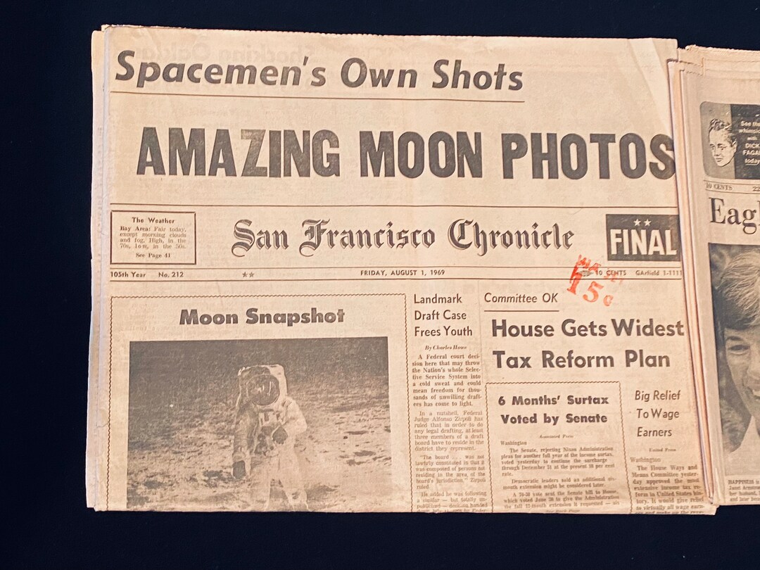 Sale! 1969 AMAZING MOON Photos Spacemens Own Apollo 11 Returns Home ...