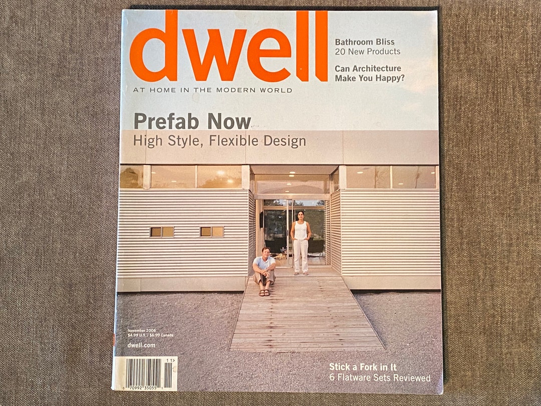 DWELL Prefab Home in the Modern World Magazine Book Architecture Houses ...