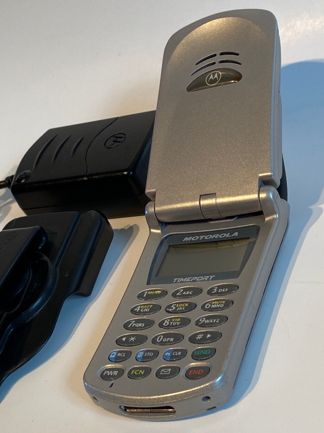 SALE 1990s Phone History MOTOROLA Timeport Vintage Thin Flip - Etsy