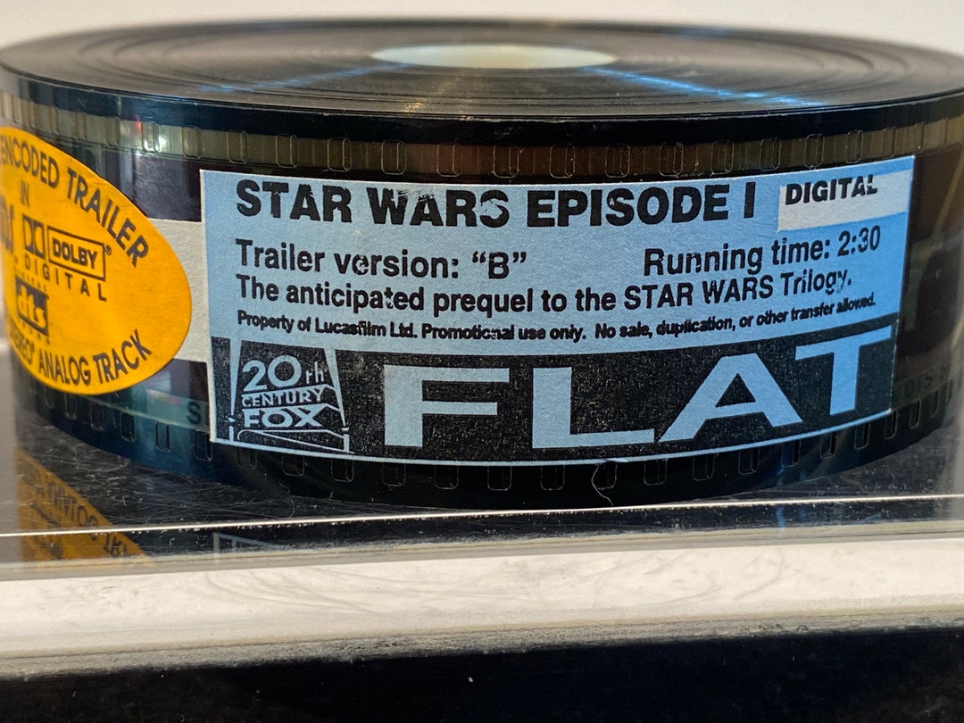 Sale STAR WARS Episode 1 Movie Film Trailer Preview 35mm SDDS Digital ...