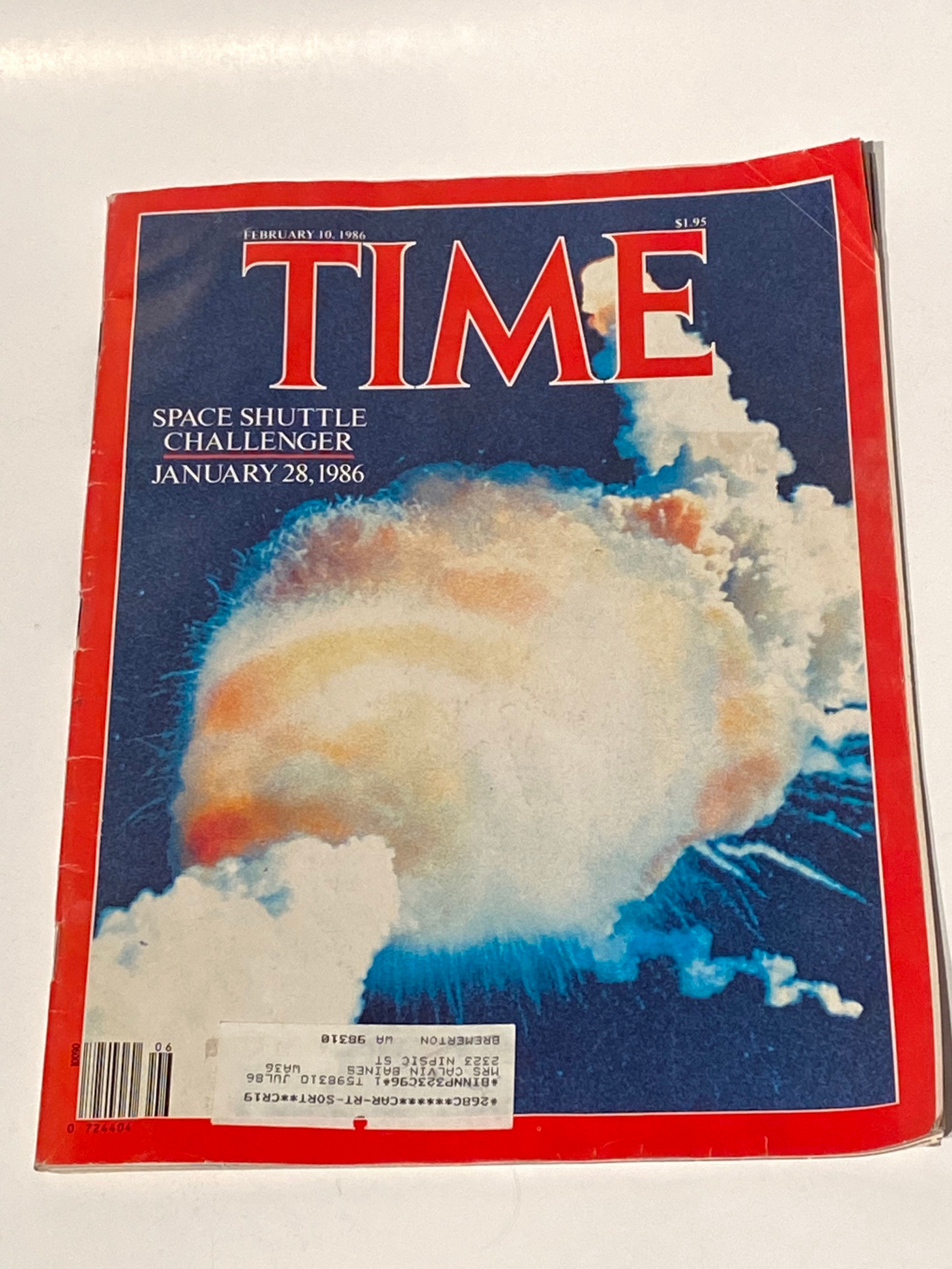 January 1986 Space Shuttle