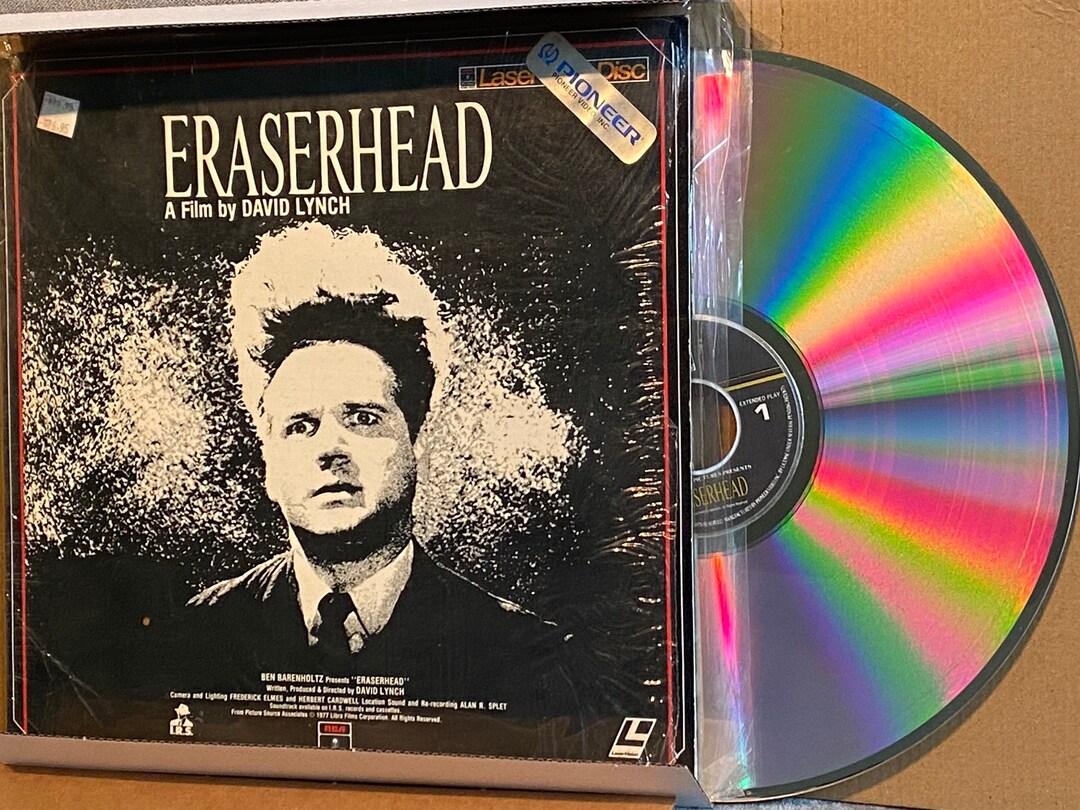 Sale ERASERHEAD David Lynch Rare Laserdisc Laservision Disc - Etsy