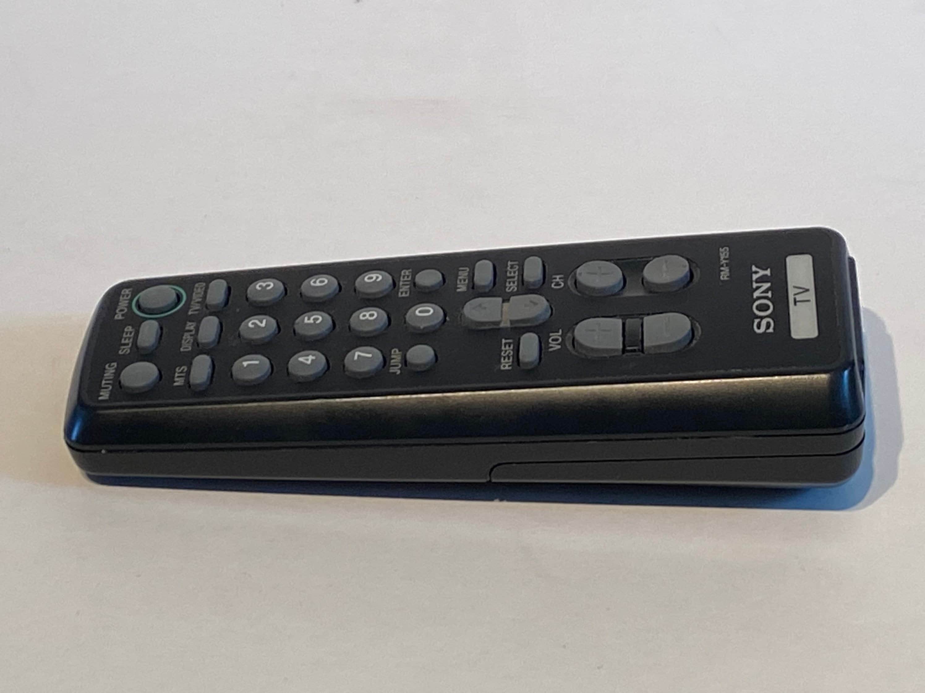 Sale! SONY CRT Trinitron Remote Rm-y155 Color Tv Television, Kv-20m42 ...
