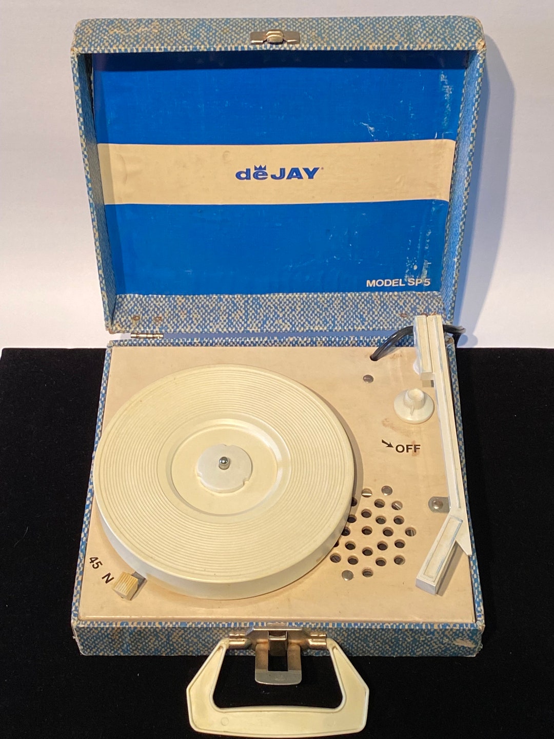 Sale! DEJAY SP5 Turntable Record Player Portable Vintage Audio Works ...