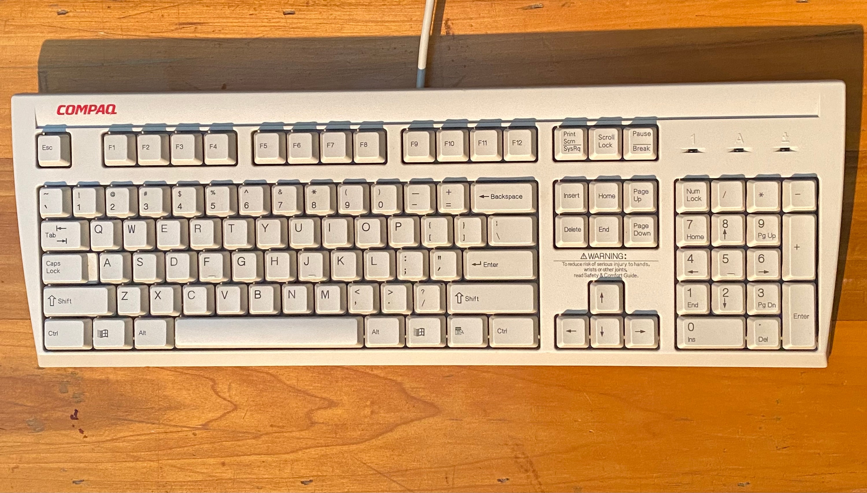 SALE Desktop Computer Clicky Compaq Keyboard Personal Pc Microsoft ...