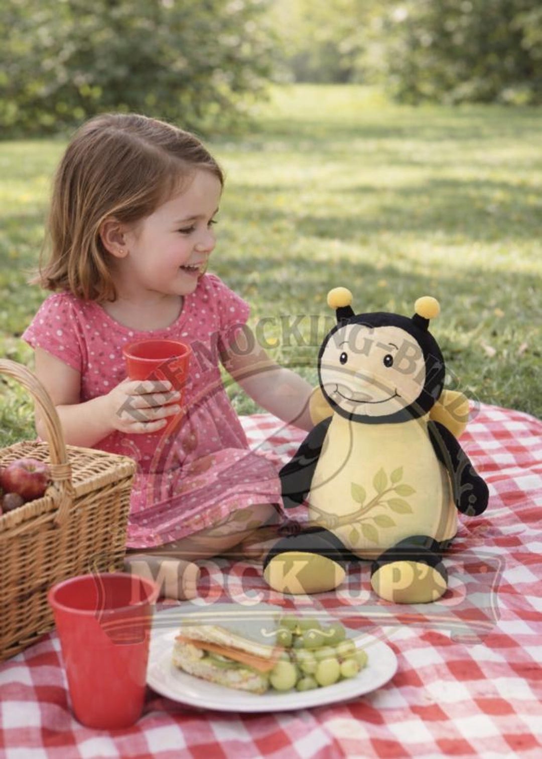 Bee Tummi Bear Mock Up - Etsy