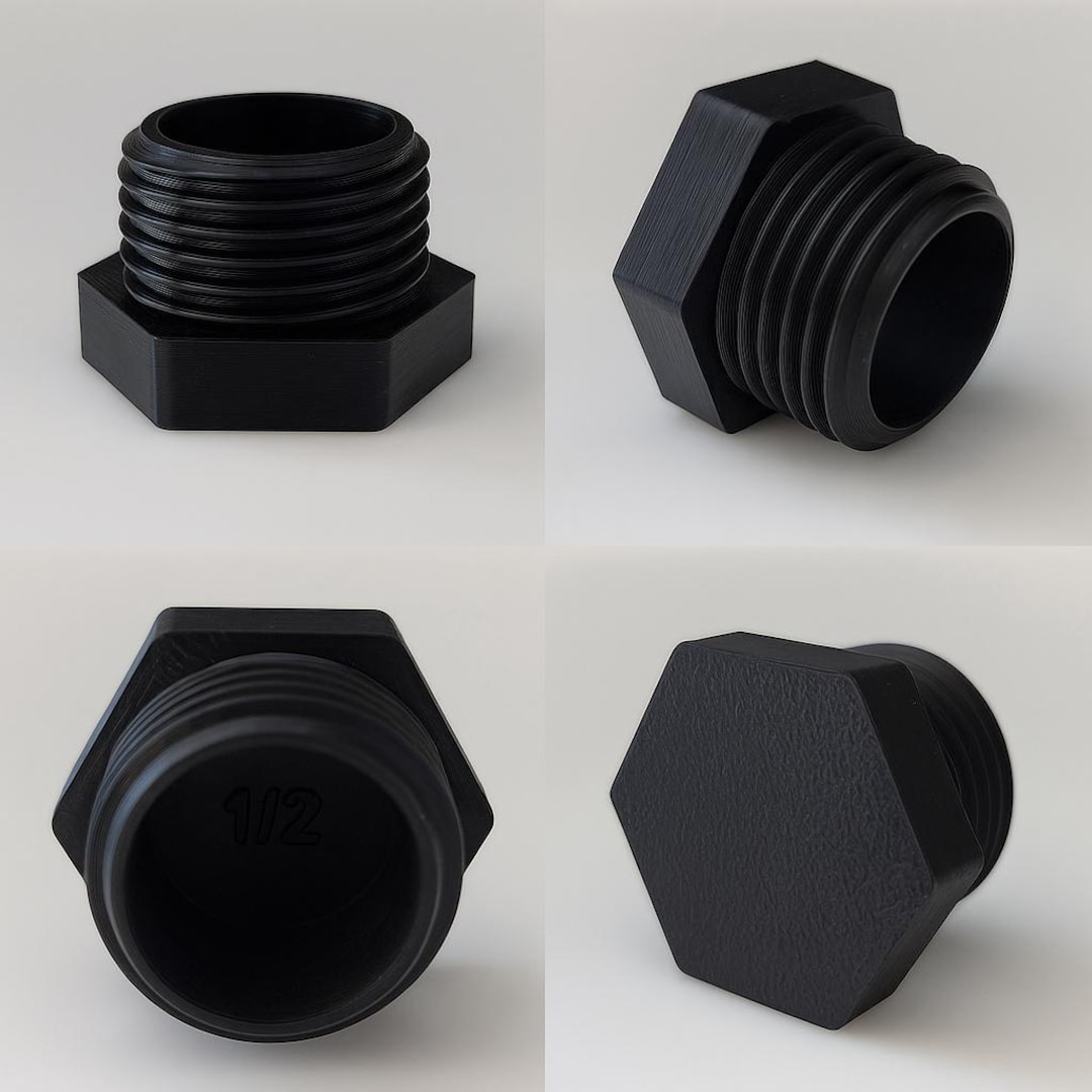 Plug With Metric BSP Parallel Threads End Stop Cap Male Blanking ...