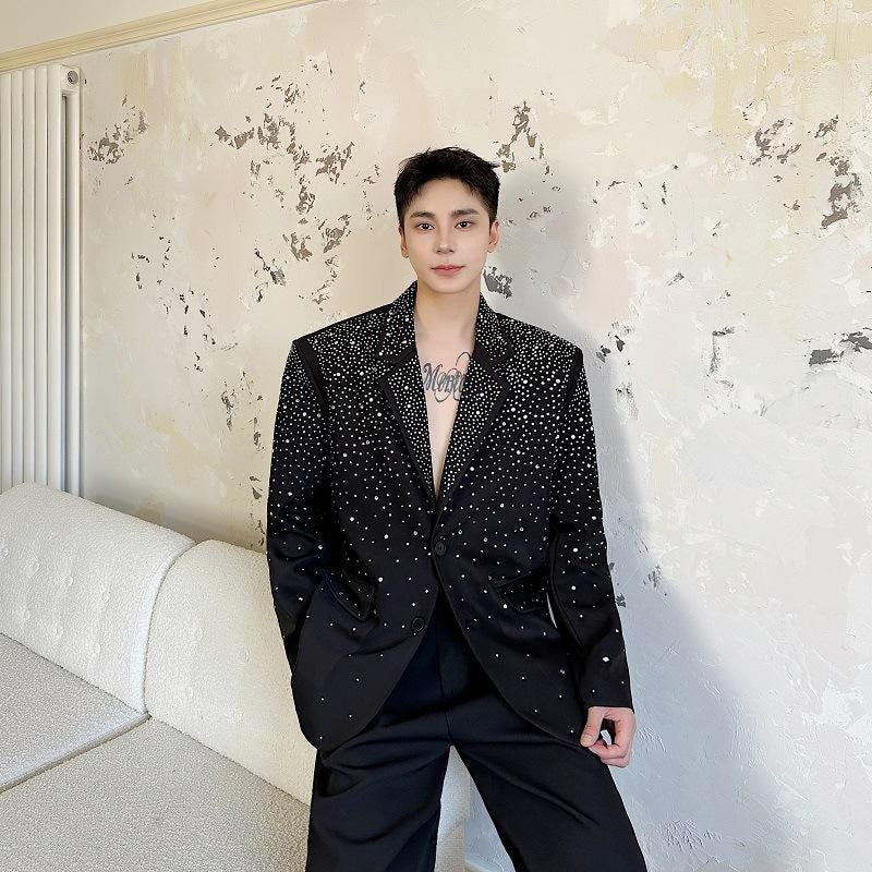 Black Blazer Statement - Etsy