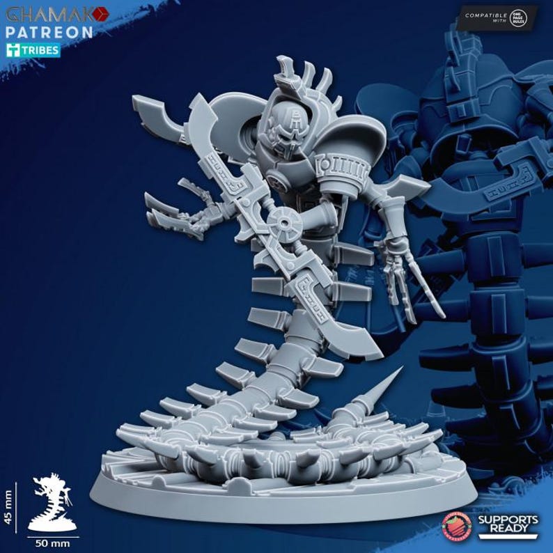 Undying Vault Wraiths | 32/28mm Heroic-scale Sci-fi Infantry Miniatures ...