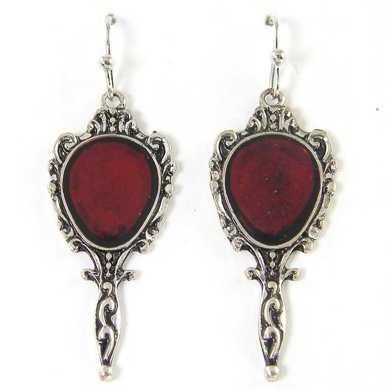 Goth Dangle Earrings - Etsy