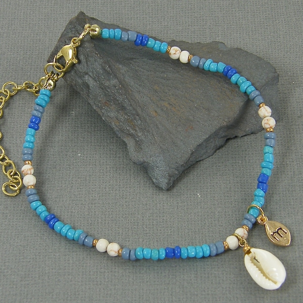 Seashell Anklet - Etsy