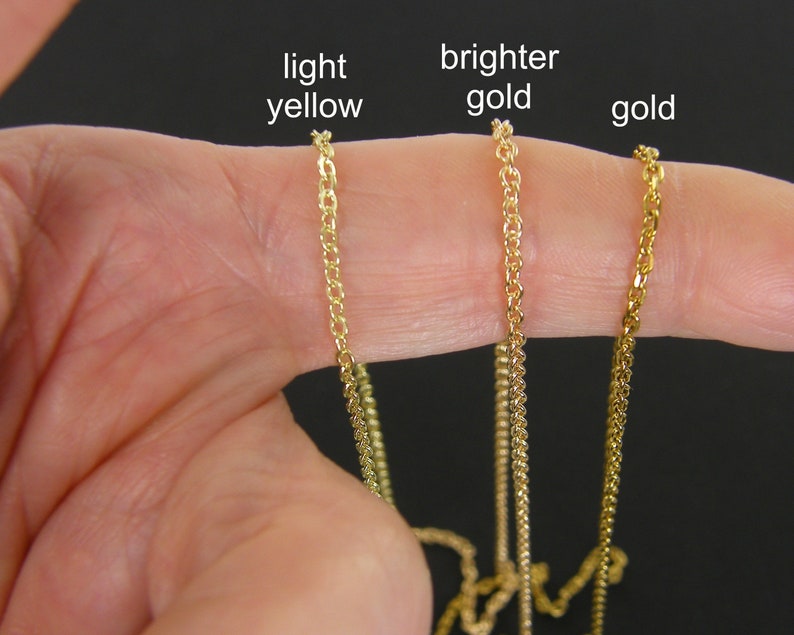 30 Inch Gold Chain Necklace CH1-G30 - Etsy