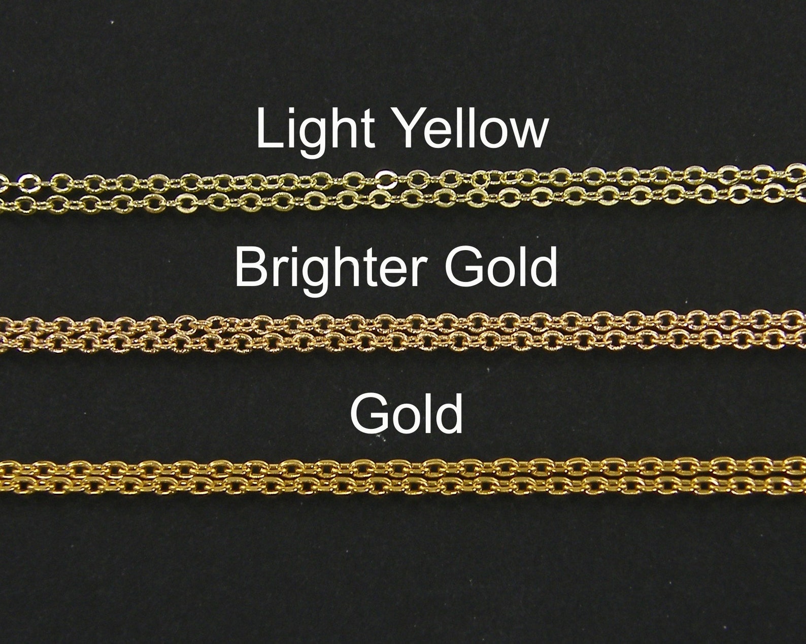 30 Inch Gold Chain Necklace CH1-G30 - Etsy