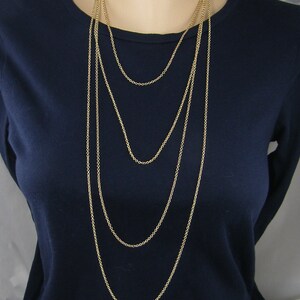 36 Inch Gold Chain Necklace Long Gold Chain |CH1-G36 - Etsy