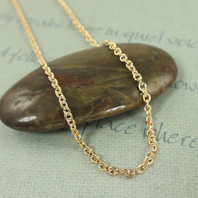 Long Chain Necklace - Etsy