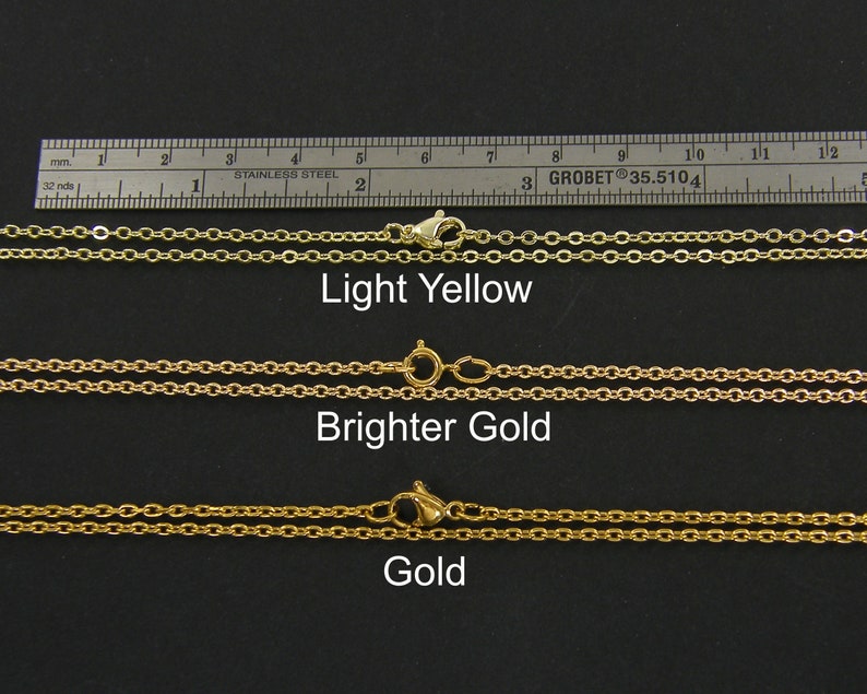 30 Inch Gold Chain Necklace CH1-G30 - Etsy