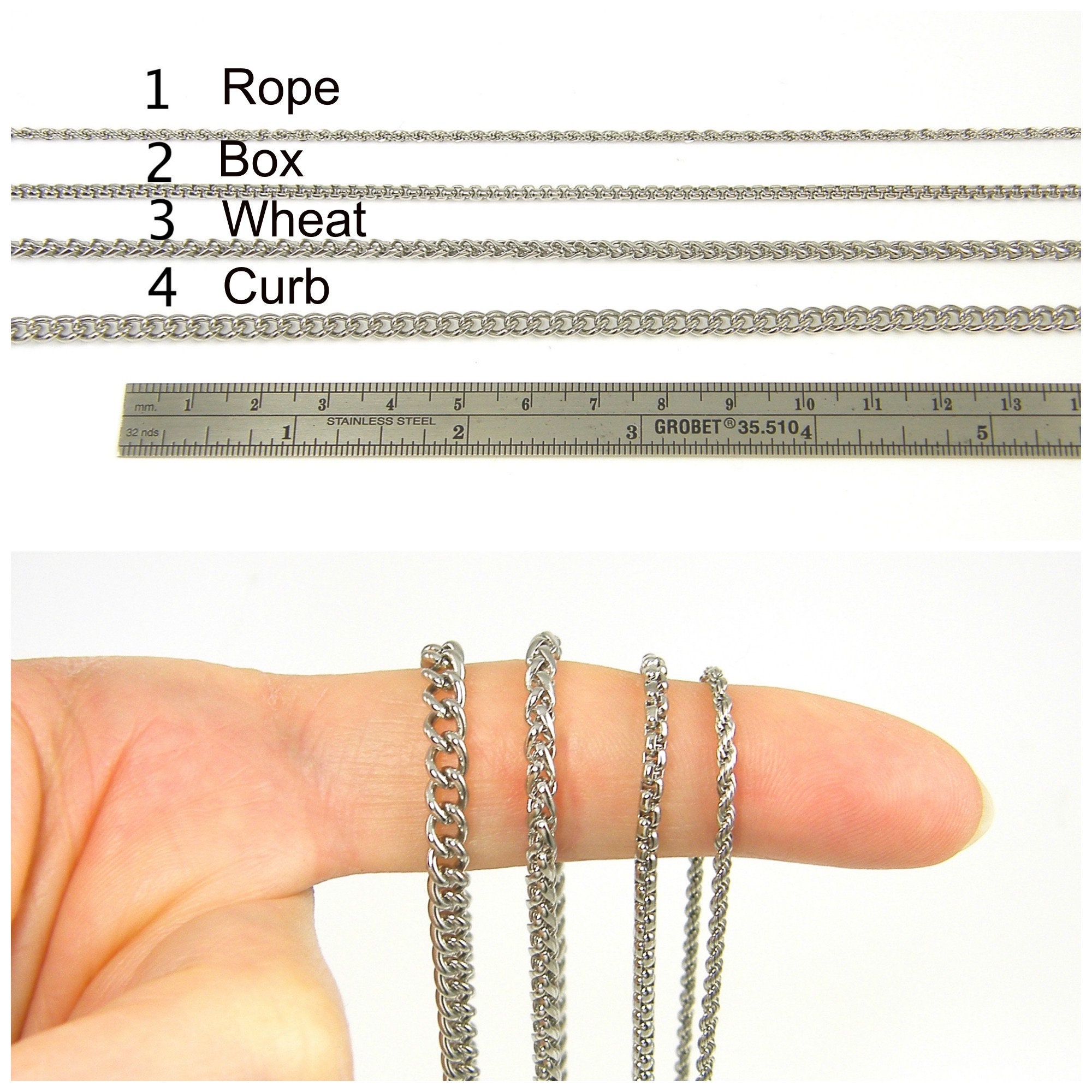 Razor Blade Necklace Men's Necklace Stainless Steel - Etsy